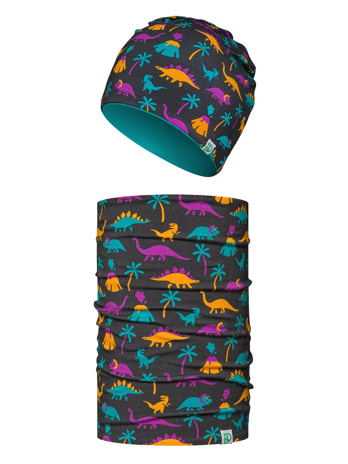 Set Buonumore per bambini berretto con pon-pon e scaldacollo leggeri D ...